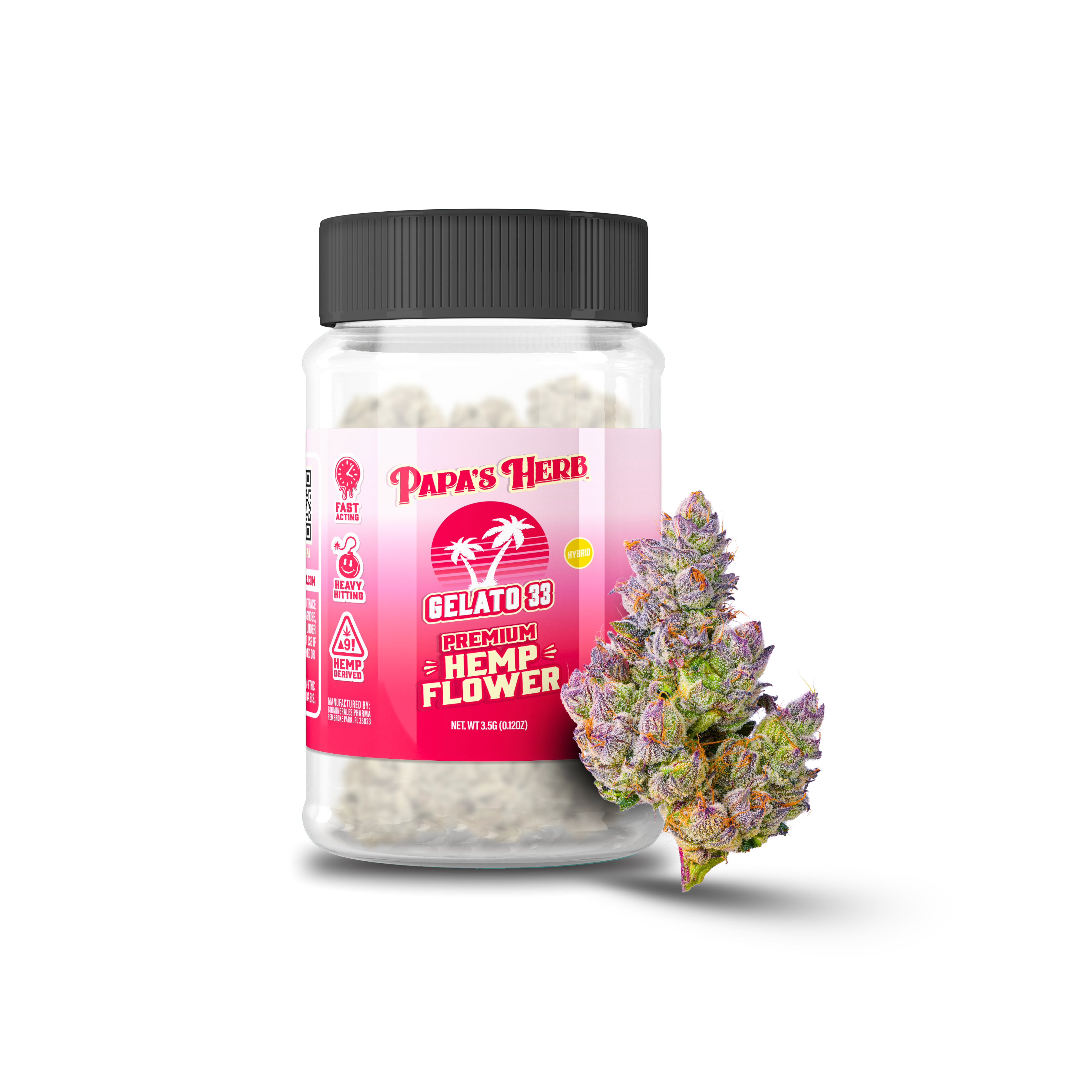 GELATO 33 INDOOR THCa FLOWER – Papa's Herb